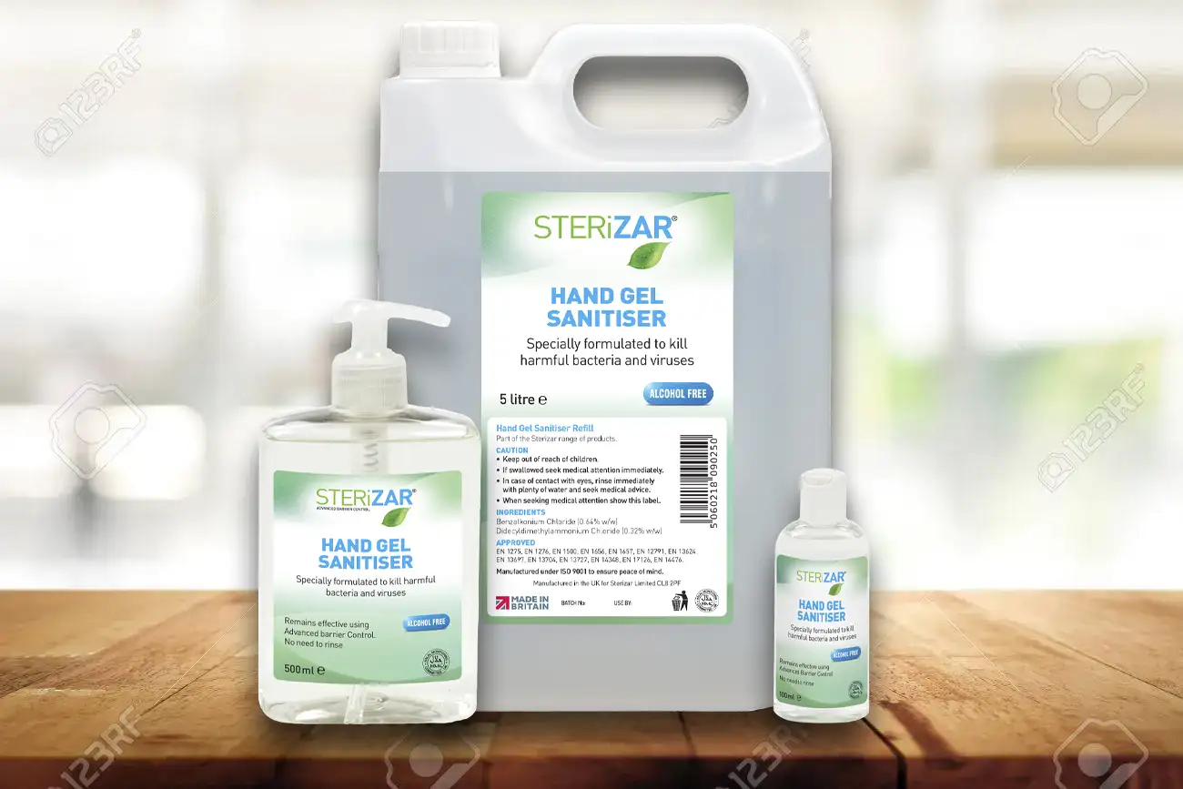 Hand Sanitiser Gels - Steri Advance